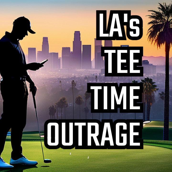 Los Angeles golf tee time controversy